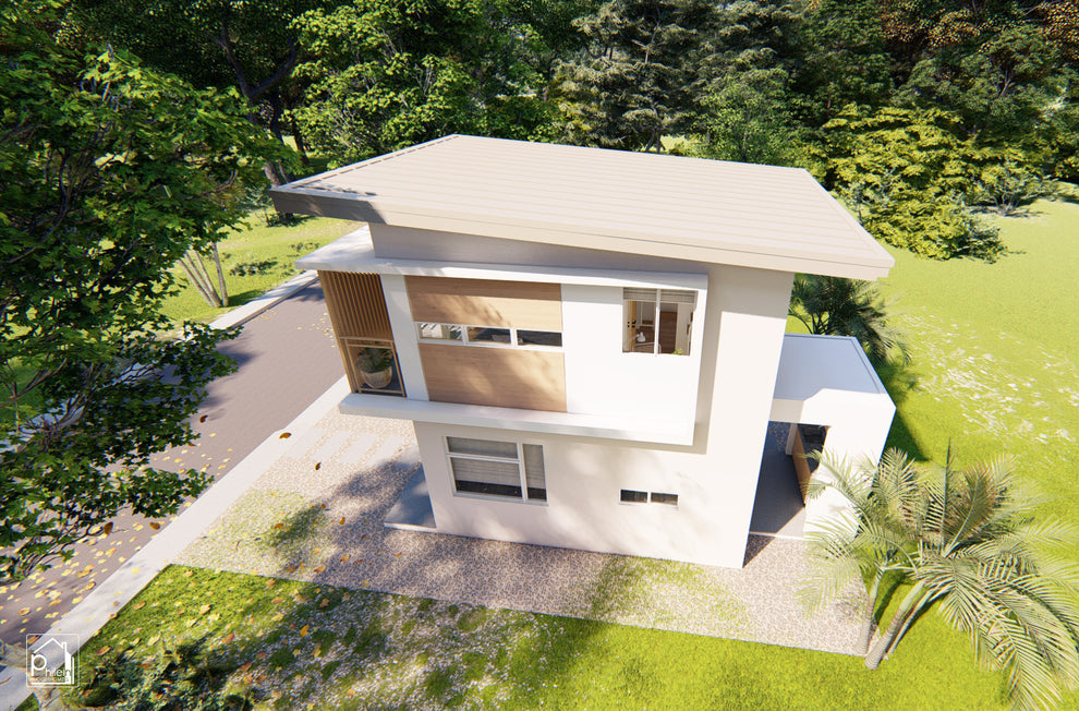 Pearl Basic Kit | 2 Bedroom House Design Floor Plan (Digital Download ...