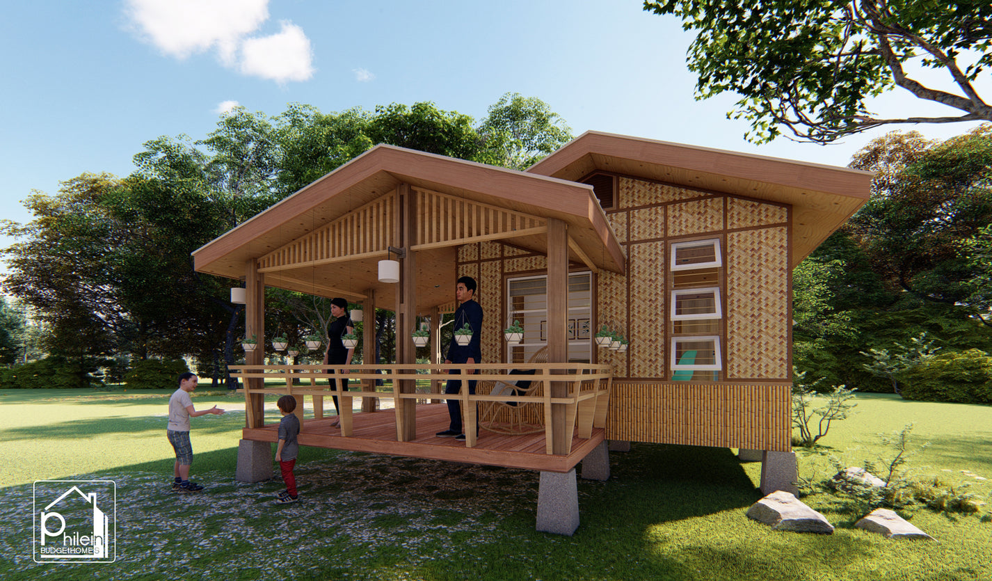 Vela Layout Kit | 18sqm Modern Bahay Kubo Floor Plan & Elevations (Ins ...